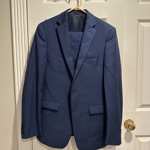 Zanetti | Suits & Blazers | Mens Navy Blue Suite | Poshmark